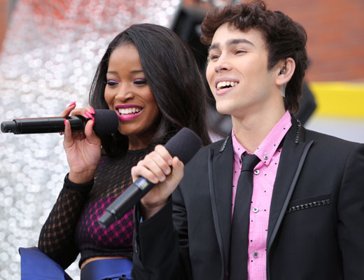 Keke Palmer And Max Schneider